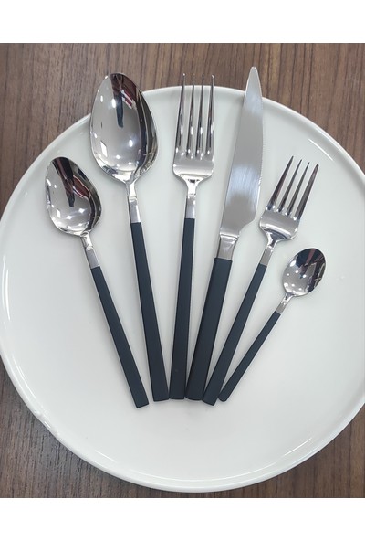 Wessenburg 36 Parça Siyah Çelik