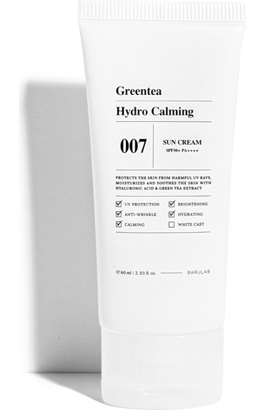 Barulab Greentea Hydro Calmıng Sun Cream Spf 50+ Güneş Kremi Spf 50+
