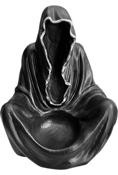 Gotik Final Alev Grim Reaper Tealight S Siyah