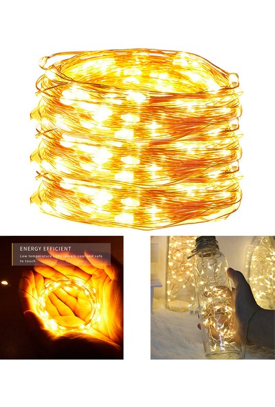 Ducil 5m 50-Led 8 Mod Uzak Kontrol String Light Coper Wire USB Dışarıdaki Peri Garland Dekorasyonu - Beyaz (Yurt Dışından) Ducil 5m 50-Led 8 Mod Uzak Kontrol String Light Coper Wire USB Dışarıdaki Peri Garland Dekorasyonu - Beyaz (Yurt Dışından)