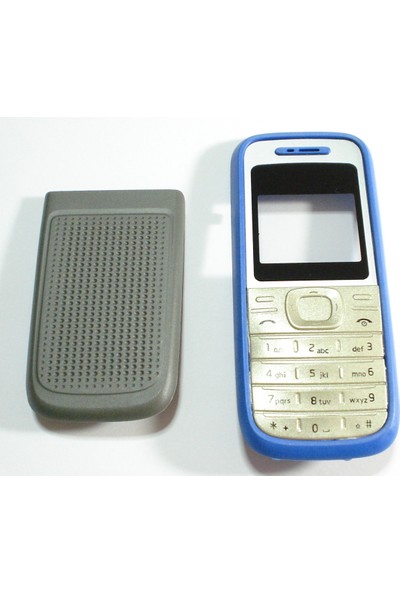 Kotenart Nokia 1200 Kapak ve Tuş Takımı,mavi