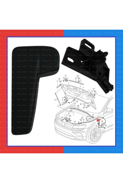 Dkmc Group Volkswagen T-Cross Motor Kaputu Iç Açma Kolu Set 2019-2022 Model Arası Araçlara Uyumlu 6R1823533 Dkmc Group Volkswagen T-Cross Motor Kaputu Iç Açma Kolu Set 2019-2022 Model Arası Araçlara Uyumlu 6R1823533
