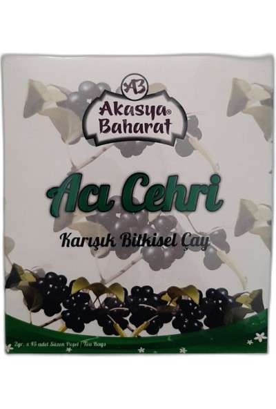 Akasya Baharat Acı Cehri Karışık Bitkisel Çay Akasya Baharat Acı Cehri Karışık Bitkisel Çay