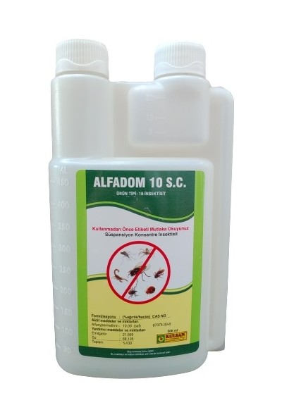 KULSAN Alfadom 10 Sc Konsantre Genel Haşere Böcek Ilacı 500 ml KULSAN Alfadom 10 Sc Konsantre Genel Haşere Böcek Ilacı 500 ml