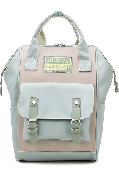 Lovehome Çok Cepli Derin Anne Bebek Sırt Çantası - Yeşil (Yurt Dışından)