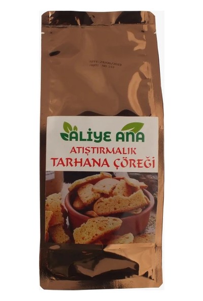 Aliye Ana Atıştırmalık Tarhana Çöreği 3 x 100 gr Aliye Ana Atıştırmalık Tarhana Çöreği 3 x 100 gr