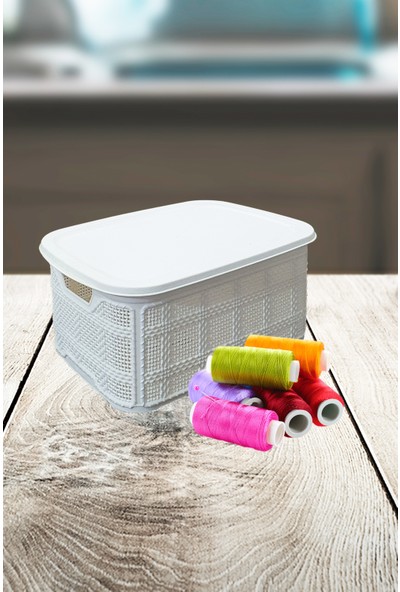 Çarşıdayız Jute Çok Amaçlı Kırık Beyaz Kapaklı Kutu 5 Lt Çarşıdayız Jute Çok Amaçlı Kırık Beyaz Kapaklı Kutu 5 Lt