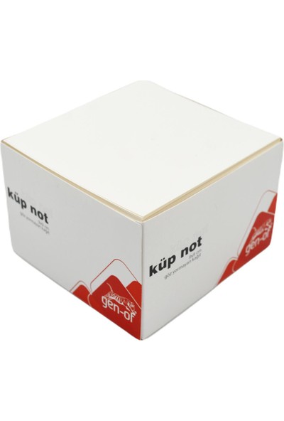 Gen-Of Göz Yormayan Küp Not 9x9 cm 700 Lü 1 Kutu Gen-Of Göz Yormayan Küp Not 9x9 cm 700 Lü 1 Kutu