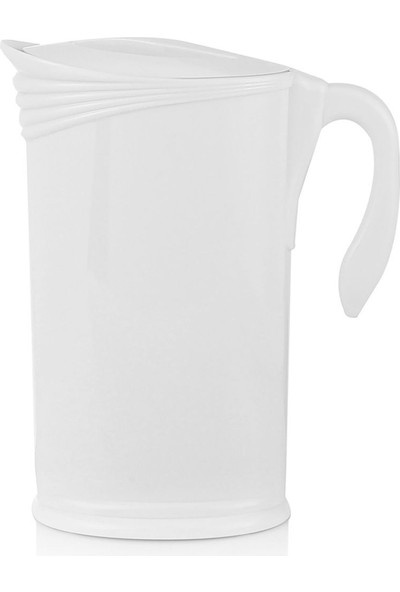 Ews Kitchen 2 Lt Soft Beyaz Kapaklı Sürahi Ews Kitchen 2 Lt Soft Beyaz Kapaklı Sürahi