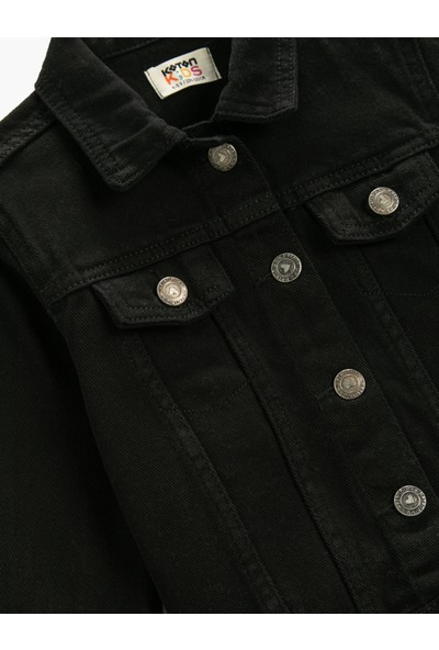 Koton Kot Ceket Önü Düğmeli Cepli Pamuklu