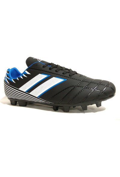 Kinetix Siyah Mavi Bağcıklı Halı Saha Krampon Kinetix Siyah Mavi Bağcıklı Halı Saha Krampon