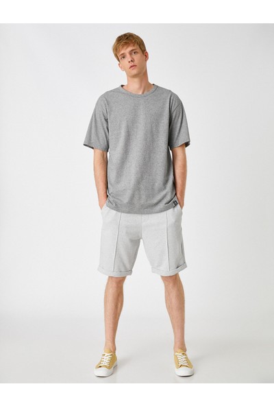 Koton Biyeli Örme Şort