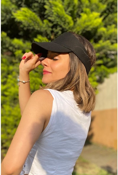 Çeçim Turuncu Kadın Tenis Şapkası ZYN-58275