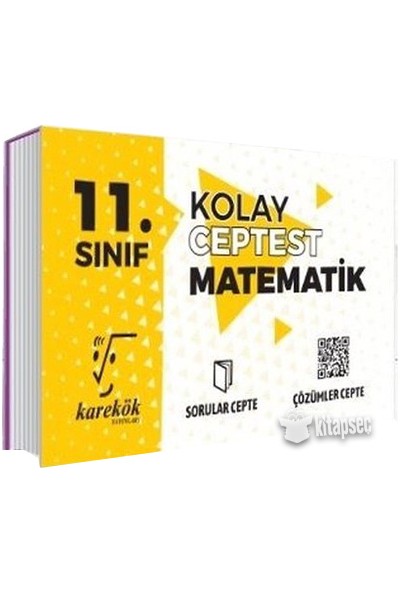 Karekök Yayıncılık 10. Sınıf Matematik Kolay Cep Test Karekök Yayıncılık 10. Sınıf Matematik Kolay Cep Test