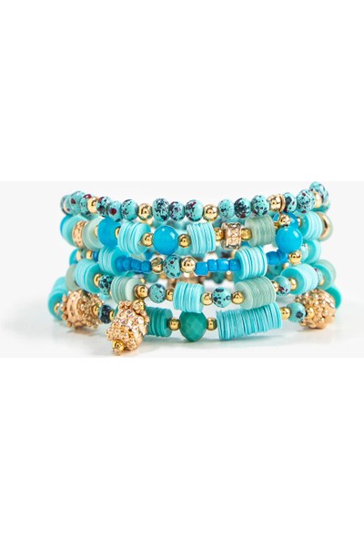 Koton 5'li Bileklik Seti Boncuklu Koton 5'li Bileklik Seti Boncuklu