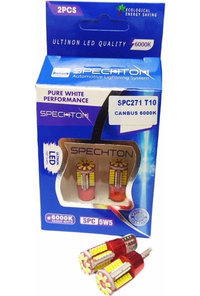Spechton Vw Polo 6r-6c T10 Park Aydınlatma LED Ampulu Spechton Spechton Vw Polo 6r-6c T10 Park Aydınlatma LED Ampulu Spechton