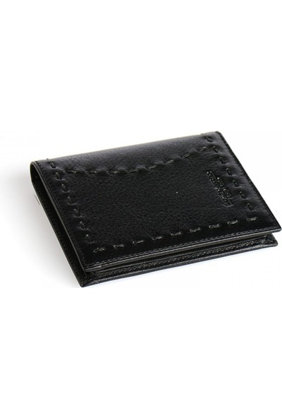 Deriderim Siyah Dikişli Erkek Deri Cüzdan Deriderim Siyah Dikişli Erkek Deri Cüzdan