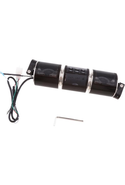 Dharry Bluetooth Su Geçirmez Motosiklet Ses Fm Mp3 Radyo Ses Sistemi Siyah (Yurt Dışından) Dharry Bluetooth Su Geçirmez Motosiklet Ses Fm Mp3 Radyo Ses Sistemi Siyah (Yurt Dışından)