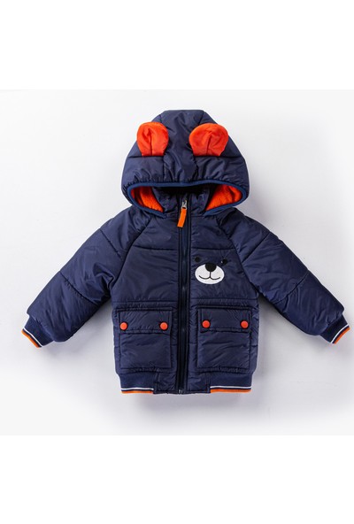 Midimod Erkek Çocuk Kaban 1-5 Yaş Kışlık Şişme Astarlı Kapüşonlu Sırt Çantalı Lacivert Mont HZL22W-M21312 Midimod Erkek Çocuk Kaban 1-5 Yaş Kışlık Şişme Astarlı Kapüşonlu Sırt Çantalı Lacivert Mont HZL22W-M21312