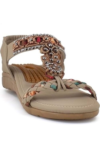 Guja 22Y150-31 Masaj Taban Tam Kadın Sandalet