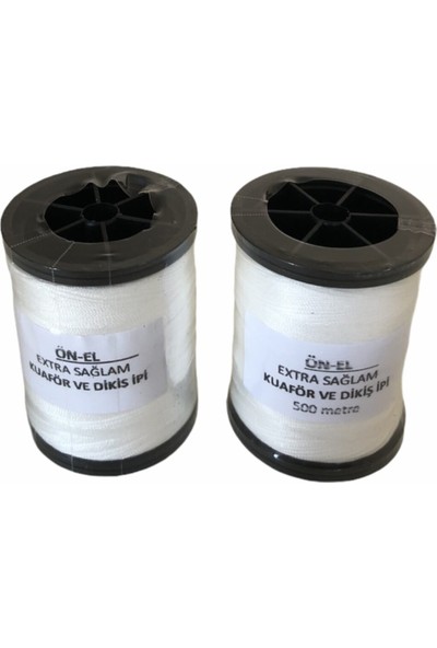 Önel Ön-El Extra Sağlam Kuaför ve Dikiş Ipi 500METRE X2 Kaş Bıyık Ipi Kopmayan Ip Önel Ön-El Extra Sağlam Kuaför ve Dikiş Ipi 500METRE X2 Kaş Bıyık Ipi Kopmayan Ip