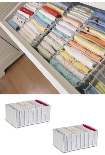 Serstil 2 Adet - Xlarge 8 Gözlü Çekmece Içi Düzenleyici Organizer 31 x 36 x 12 Serstil 2 Adet - Xlarge 8 Gözlü Çekmece Içi Düzenleyici Organizer 31 x 36 x 12