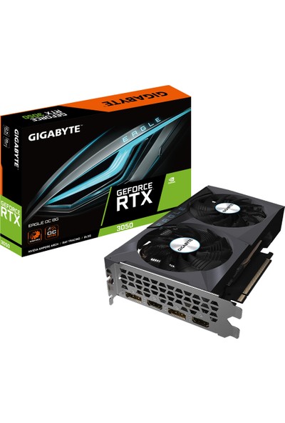 Gıgabyte Rtx 3050 Eagle Oc 8gb Gddr6 128 Bit Nvidia Ekran Kartı Gıgabyte Rtx 3050 Eagle Oc 8gb Gddr6 128 Bit Nvidia Ekran Kartı