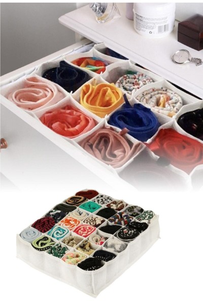 Serstil 30 Bölmeli Petek Organizer 42×35×10 cm Serstil 30 Bölmeli Petek Organizer 42×35×10 cm