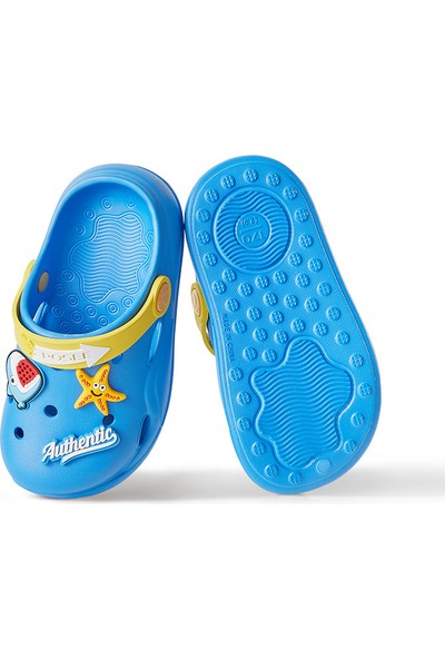 Ruihe Karikatür Figürlü Çocuk Terlik - Mavi (Yurt Dışından) Ruihe Karikatür Figürlü Çocuk Terlik - Mavi (Yurt Dışından)