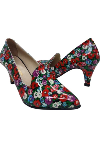 Jade Koleksiyon Jade Koleksiyon Tam Ortopedik Iç Dış Hakiki Deri Topuklu Ayakkabı