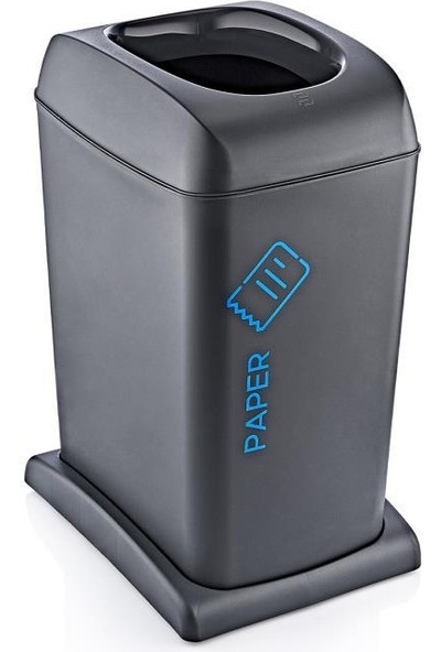 Soft Tekerlekli Kağıt Geri Dönüşüm Kutusu 40 Litre Soft Tekerlekli Kağıt Geri Dönüşüm Kutusu 40 Litre