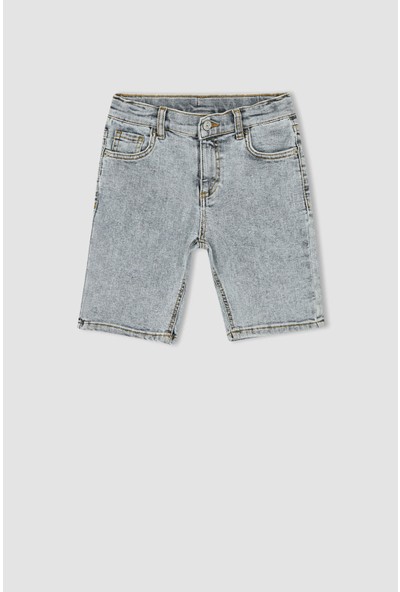 DeFacto Erkek Çocuk Jean Bermuda Y4366A622SM