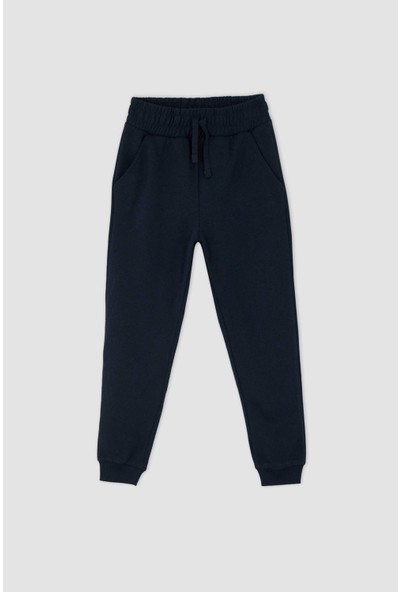 DeFacto Kız Çocuk Jogger Standart Fit Geri Dönüşümlü Kalın Kumaş Eşofman Altı Y1077A622AU