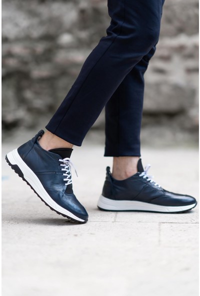 Igs Spor Sneakers Deri Erkek Ayakkabı