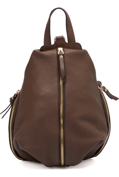 Tergan Kahverengi Kadın Sırt Çantası 79830S8G