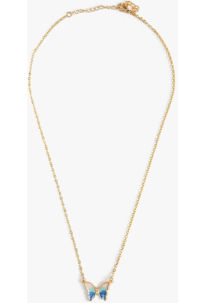 Koton Kelebek Figürlü Zincir Kolye