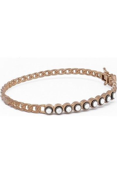 Altın Köşe 0.35 Crt Elmas Bileklik