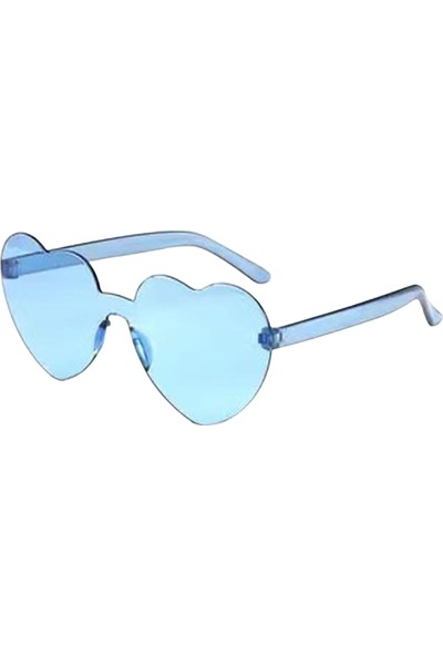 Peighusill Anti-Uv Korumalı Kadın Güneş Gözlüğü - Mavi (Yurt Dışından)