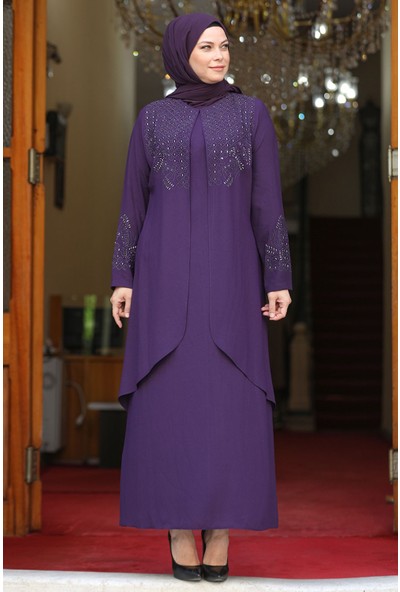 Amine Hüma Sude Naz Abiye Mor