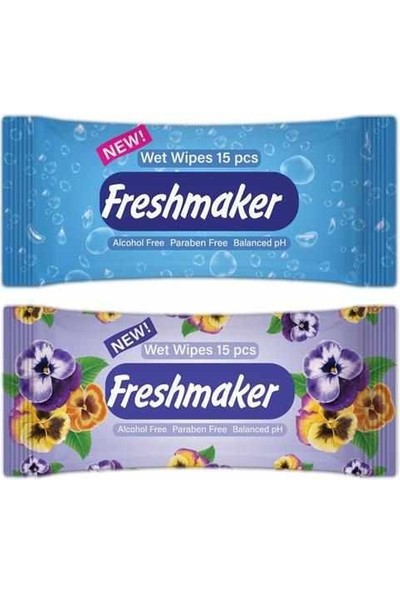 Transformacıon Freshmaker 2X15 Li Islak Mendil Transformacıon Freshmaker 2X15 Li Islak Mendil