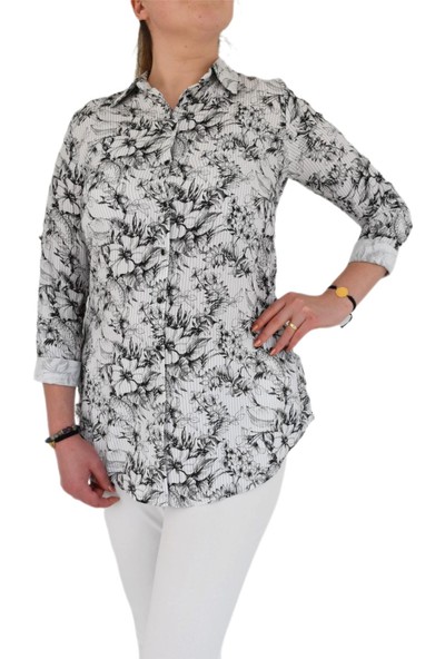 Nazal Kadın Çiçekli Tunik BGL-ST00566 Nazal Kadın Çiçekli Tunik BGL-ST00566