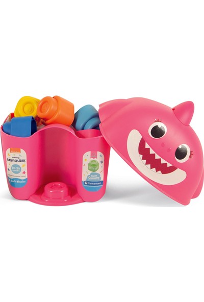 Clementoni Baby Shark - Yumuşak Blok Sepeti Clementoni Baby Shark - Yumuşak Blok Sepeti