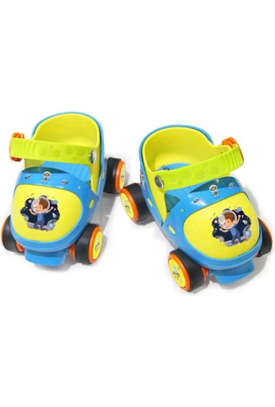 Love Home Unisex Çocuk Yeni Başlayan Paten Seti - Mavi (Yurt Dışından) Love Home Unisex Çocuk Yeni Başlayan Paten Seti - Mavi (Yurt Dışından)