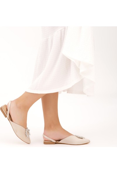 Tamer Tanca Kadın Vegan Babet Ayakkabı 906 802 Bn Ayk Y22