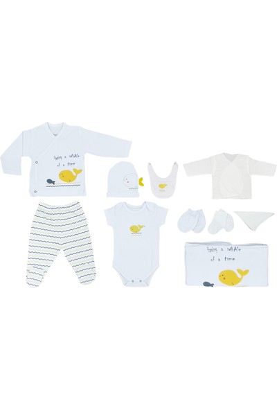 Bebitof Balina 10'lu Bebek Hastane Çıkışı Seti 10049
