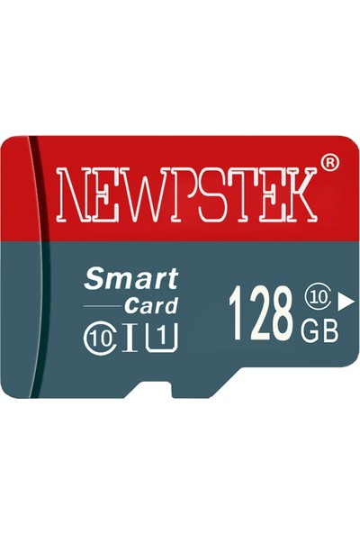 Newpstek 128 GB Yüksek Hızlı Su Geçirmez Otomatik Veri Kaydetme Özellikli Hafıza Kartı - Gri - Kırmızı (Yurt Dışından)