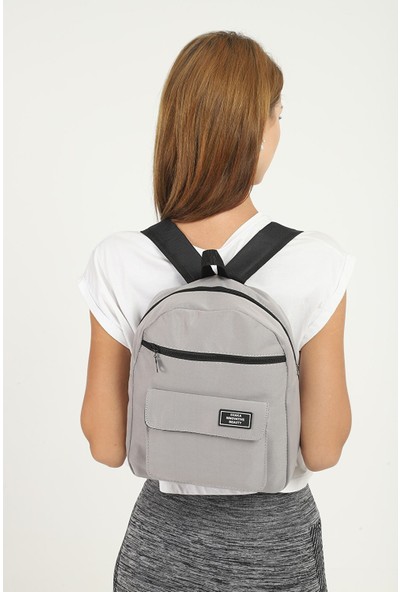 Evora Toka Hediyeli 3 Bölmeli Günlük Kullanım Sırt Çantası