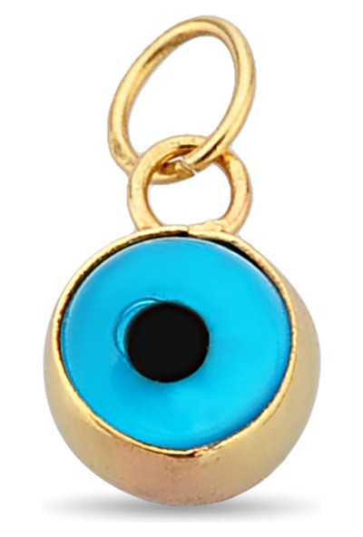 Sura Kuyumculuk Altın Nazar Boncuklu Göz Kolye Ucu