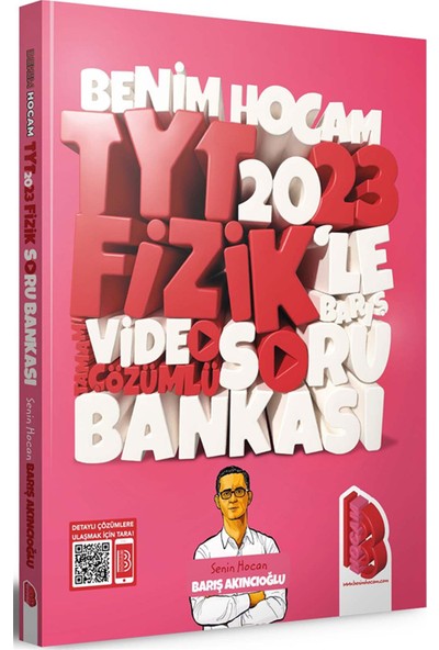 Benim Hocam Yayınları TYT 2023 Fizik Tamamı Video Çözümlü Soru Bankası Benim Hocam Yayınları TYT 2023 Fizik Tamamı Video Çözümlü Soru Bankası