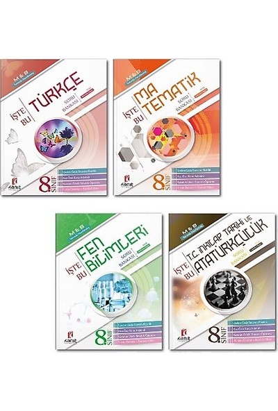 Kanıt Yayıncılık 8. Sınıf Set